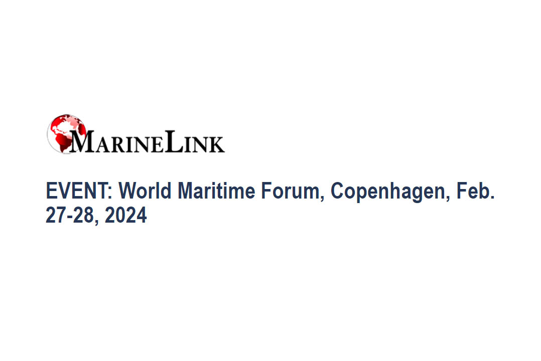 World Maritime Forum: Copenhagen – February 18 – 19 | 2025