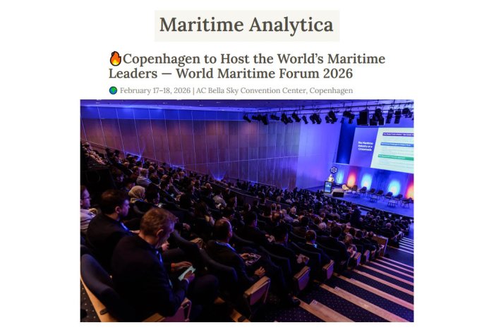 World Maritime Forum: Copenhagen – February 23 – 24 | 2027